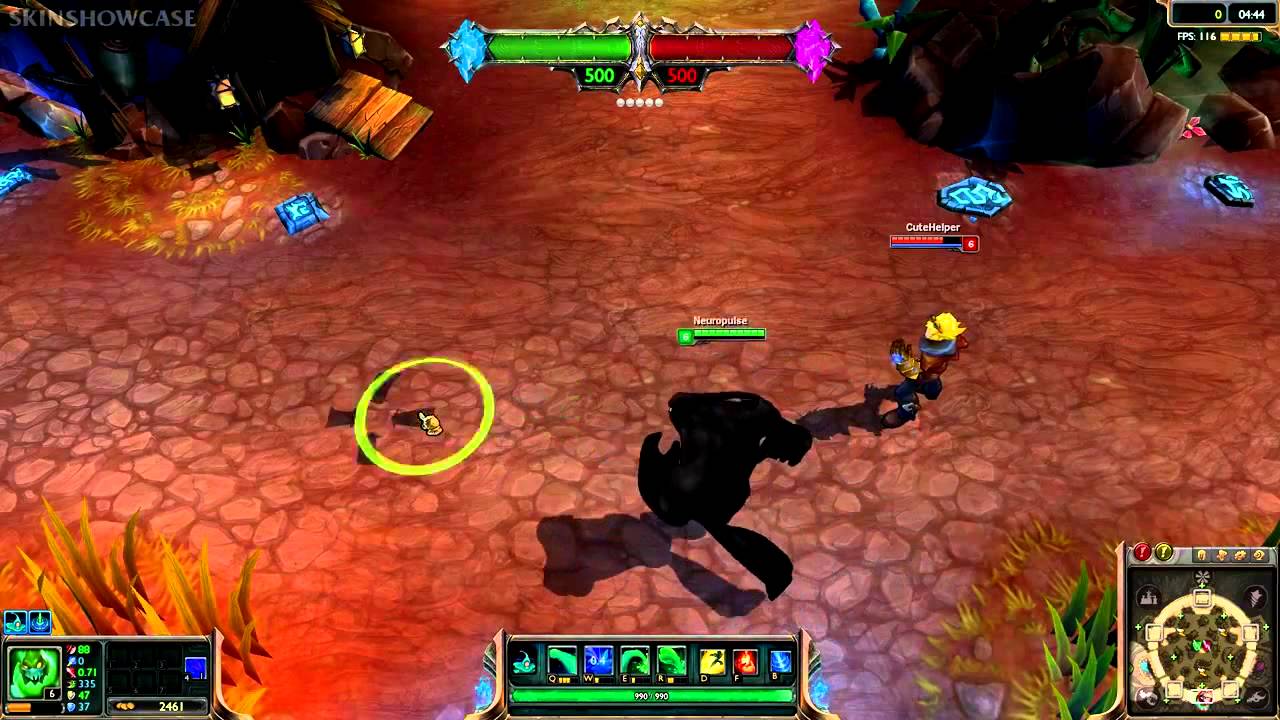 Venom Zac LoL Custom Skin ShowCase - YouTube