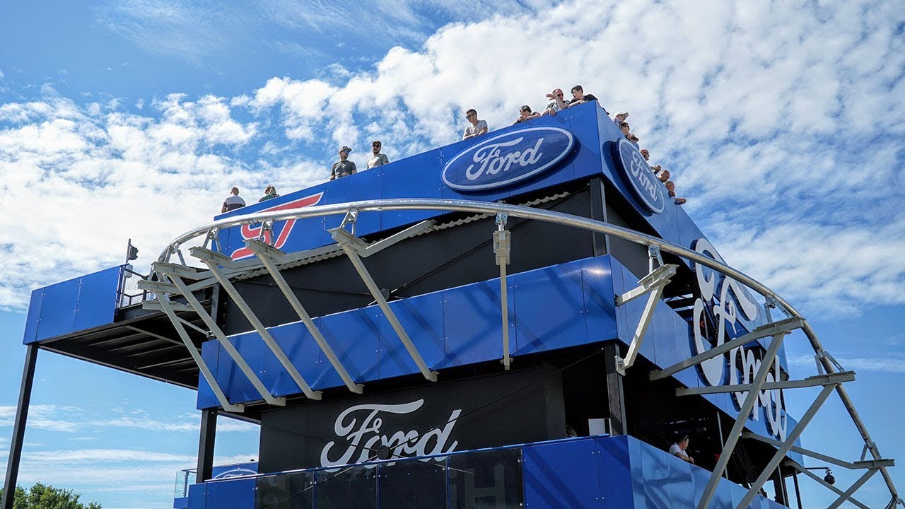 Ford Stand Time-Lapse at Goodwood Festival of Speed 2019 - YouTube