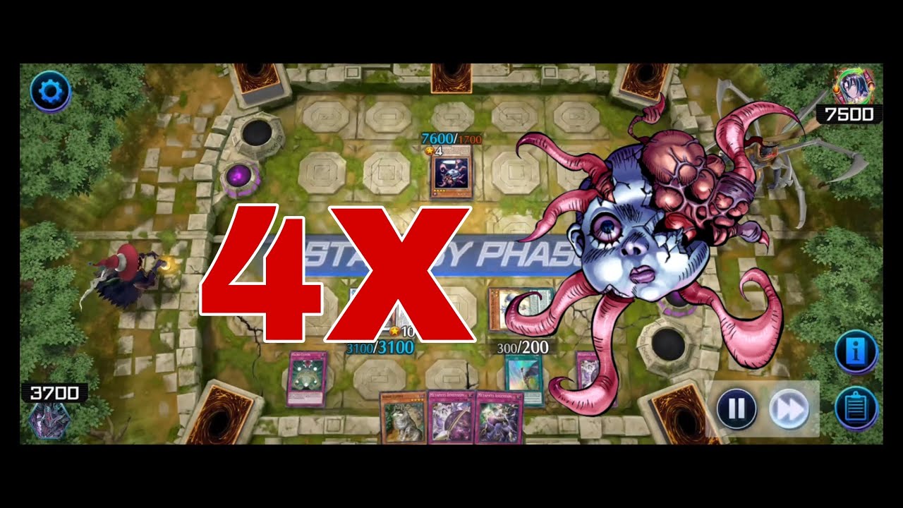 WHEN 4 NECROFACE ACTIVE IN 1 TURN , Yu-Gi-Oh! Master duel - YouTube