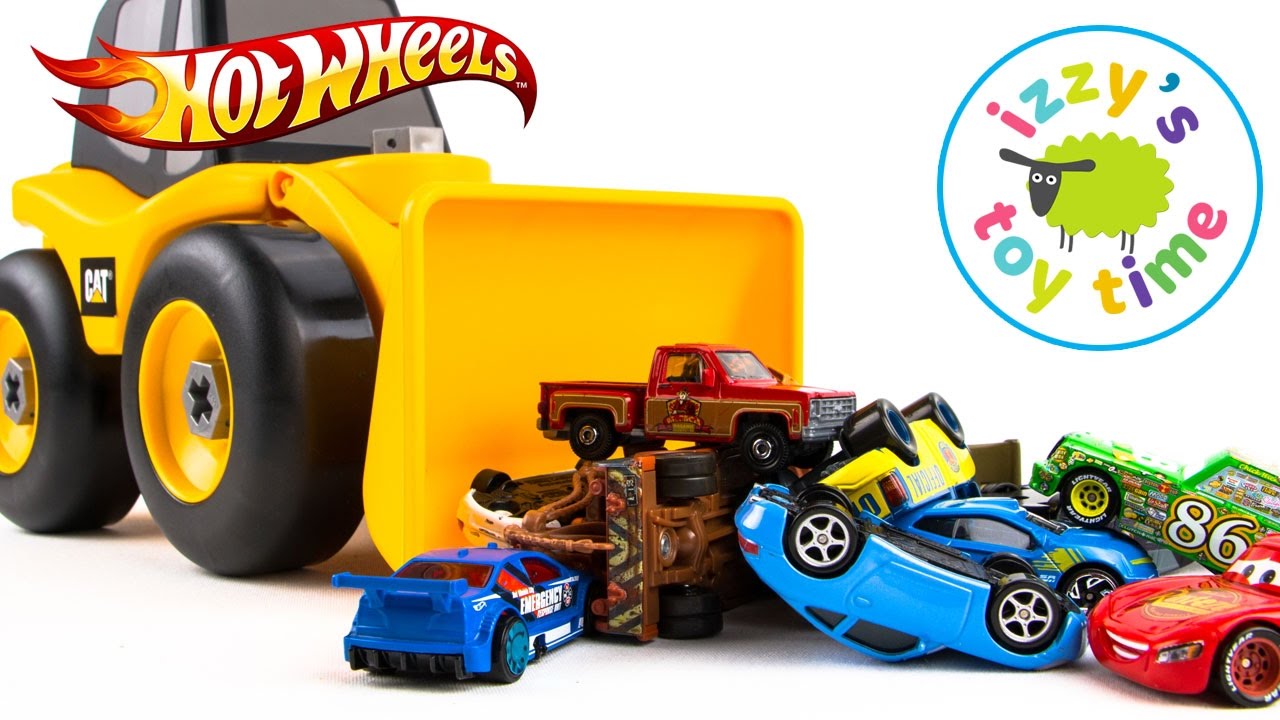 Cars | Take Apart Bulldozers, Hot Wheels, and Disney Pixar Cars! Toy ...