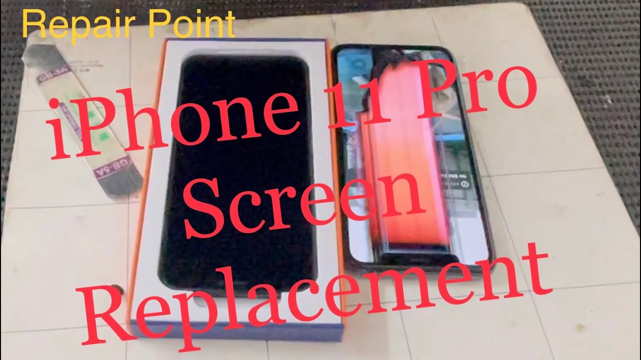 How to Replace iPhone 11 Pro LCD Screen - YouTube