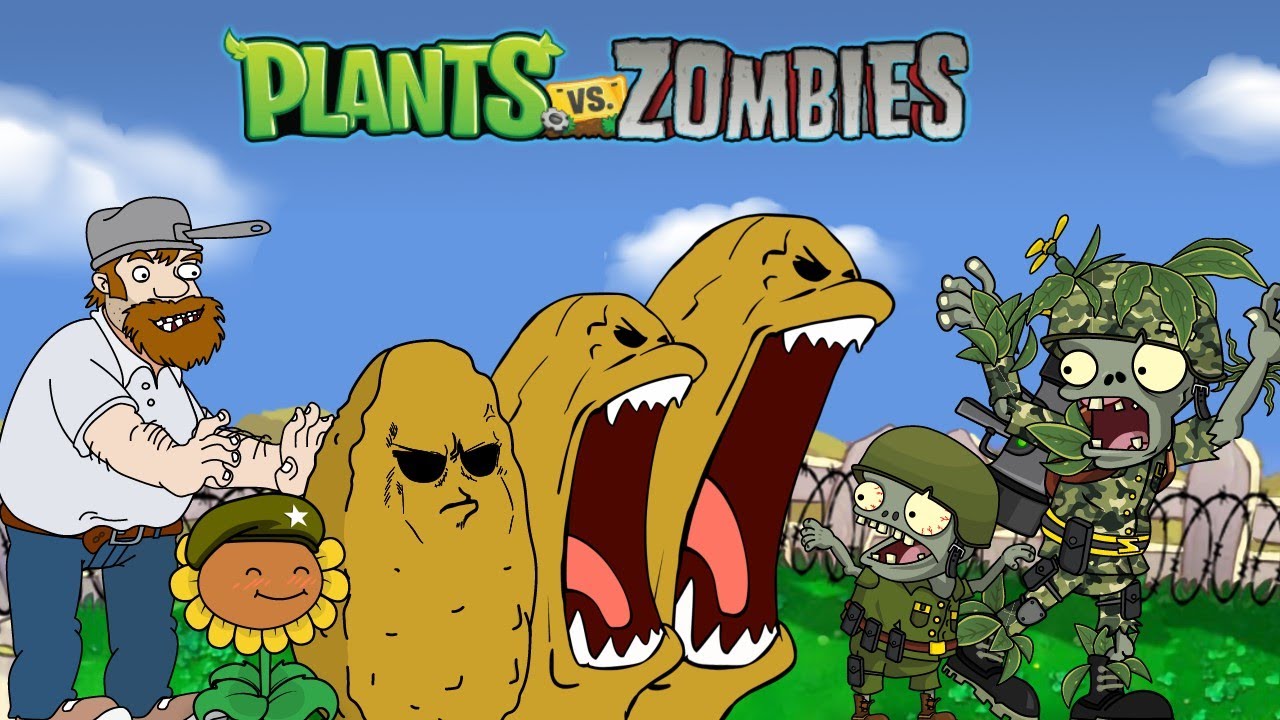 New Plants Vs Zombies Best PVZ Animation - Primal Cartoon Anime Video ...