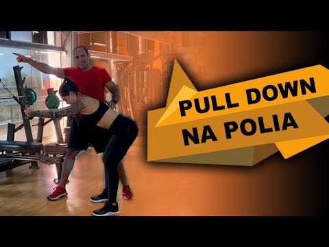 EXERCÍCIO PULL DOWN NA POLIA - como executar corretamente - YouTube