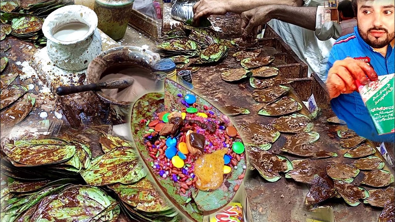 Pappi Pan Shop | Indian Pan in Karachi | expert paan maker - YouTube