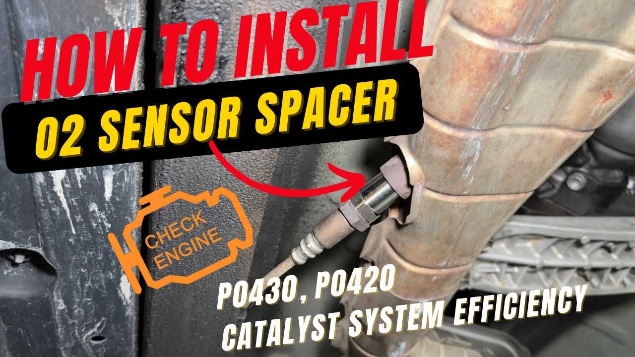 P0430 P0420 Check Engine "Fix" | Lexus IS300 O2 Spacer Install - YouTube