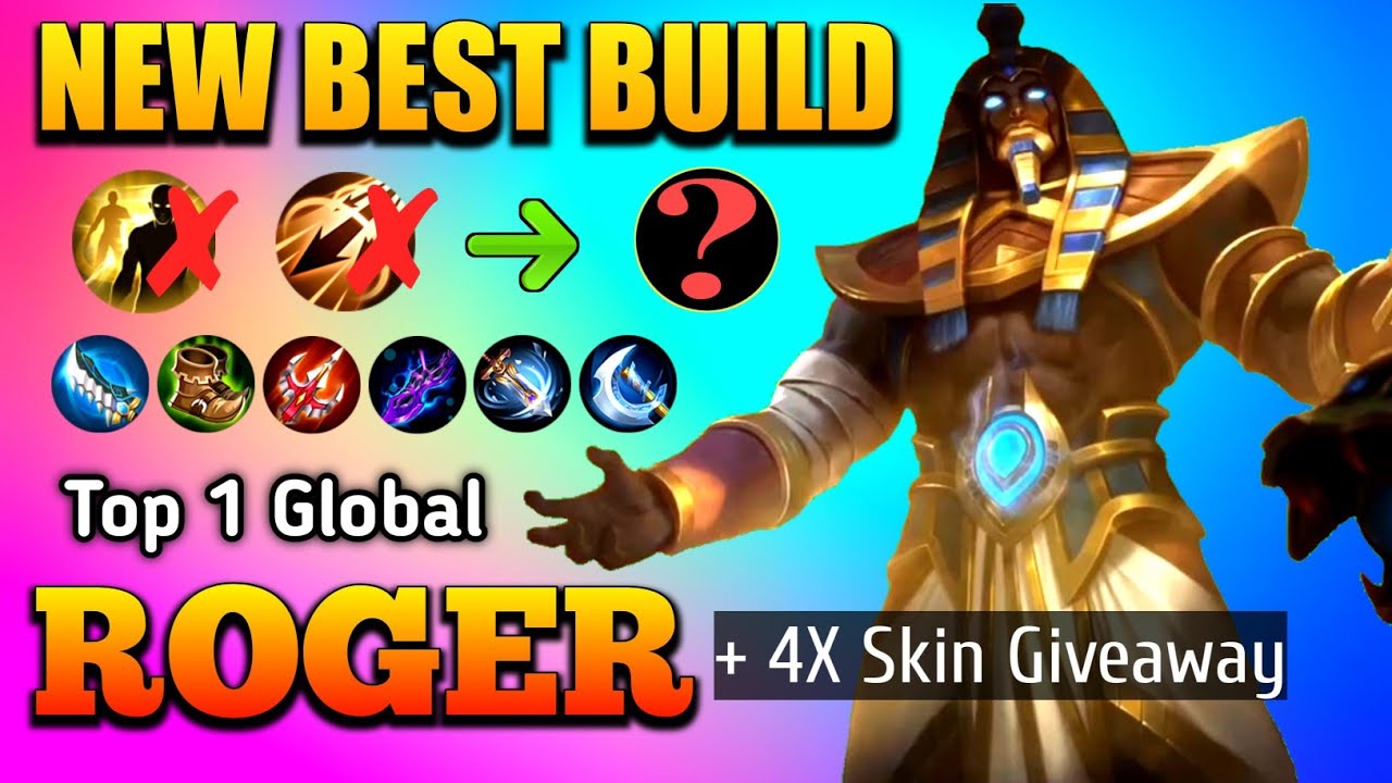 ROGER BEST BUILD 2020 | ROGER TOP 1 GLOBAL 2020 GAMEPLAY BY ...