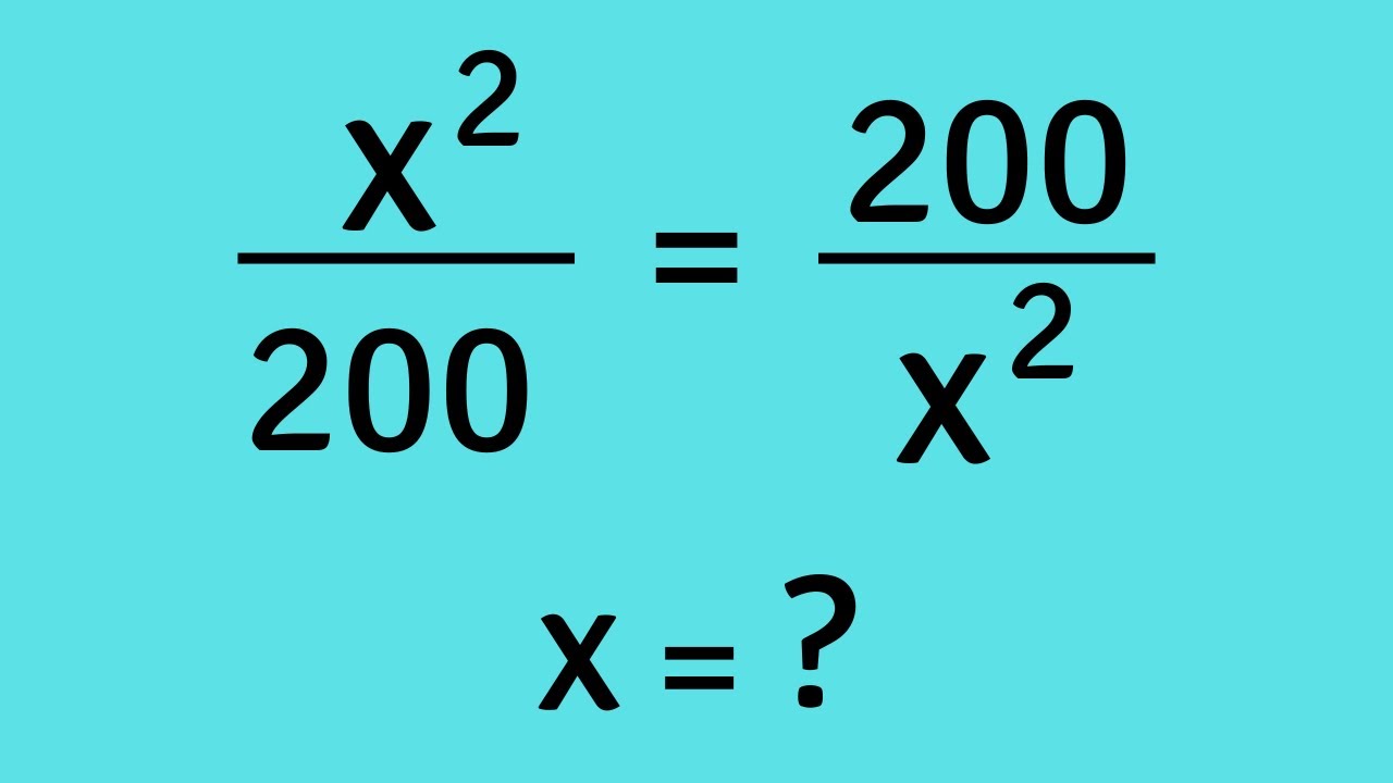 Sweden | Nice Algebra Math Equation | Math Olympiad | Can you solve ...