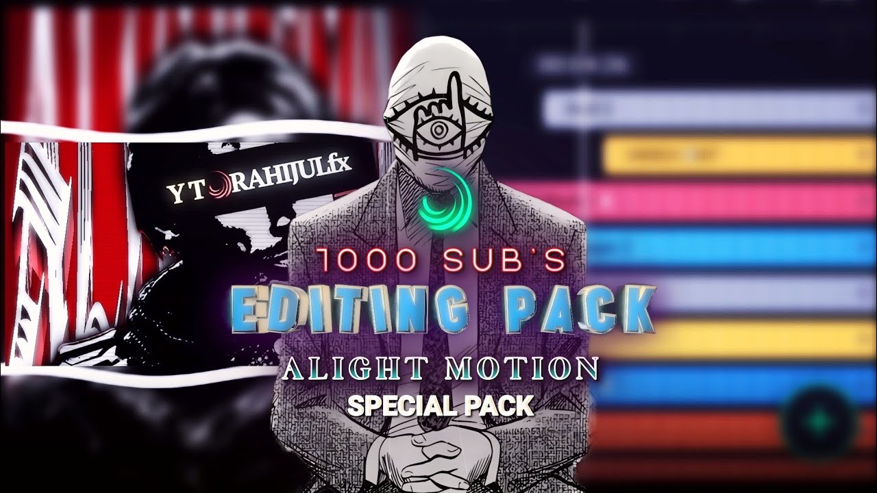 Alight Motion Editing pack | cc, shake, 3d outro, text animation| direct xml - YouTube