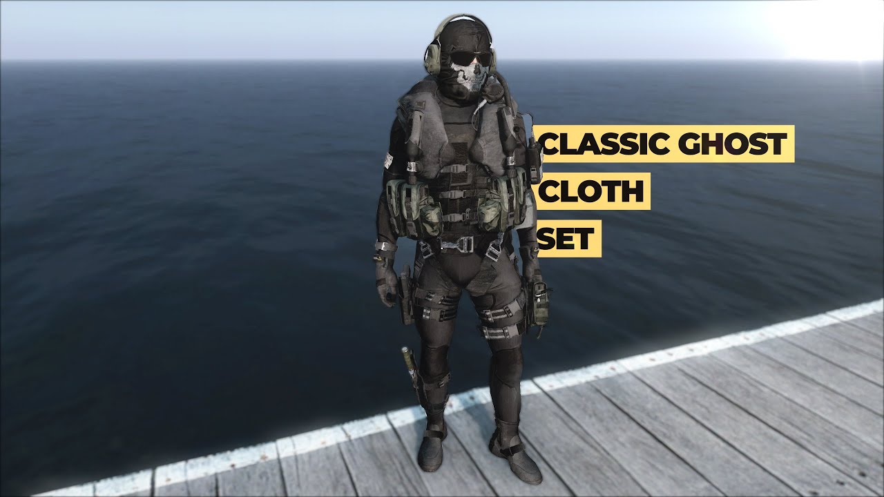 Classic Ghost Cloth Set for Dayz - YouTube