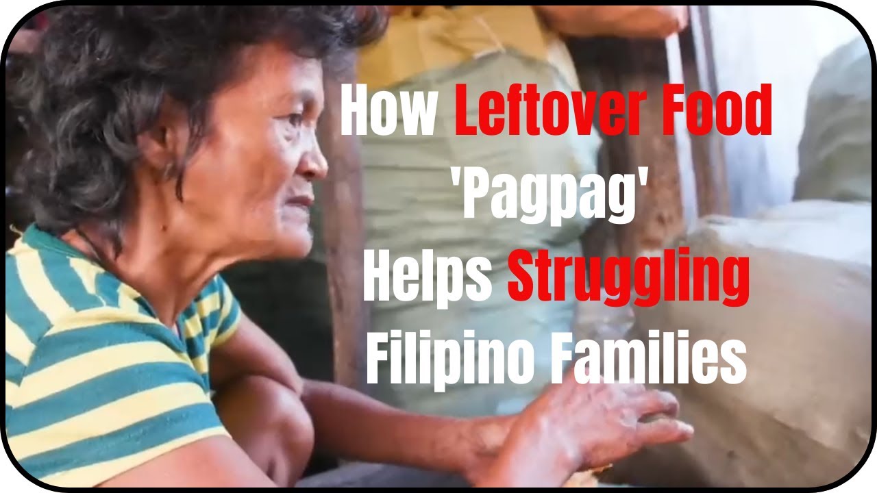 Leftover food or "Pagpag" gives life to struggling Filipino families ...