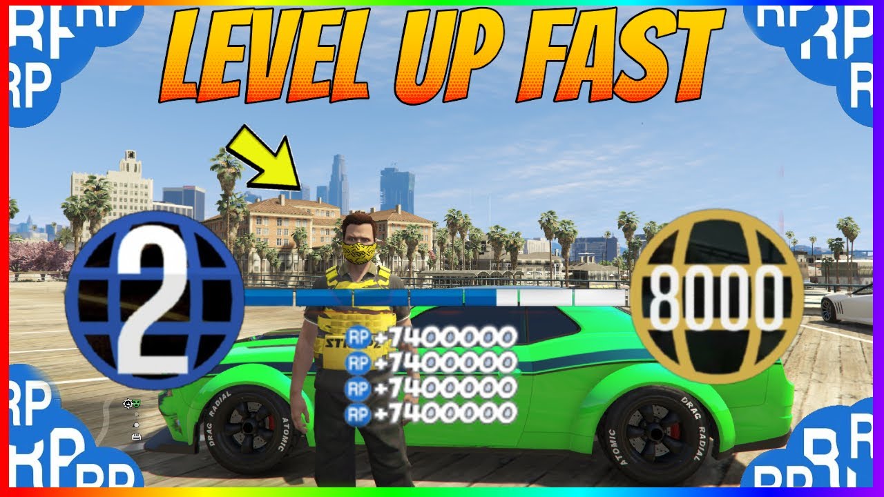 *MASSIVE* LEVEL TO 1- 1,000 FAST USING THIS FAST RP METHOD IN GTA 5 ...