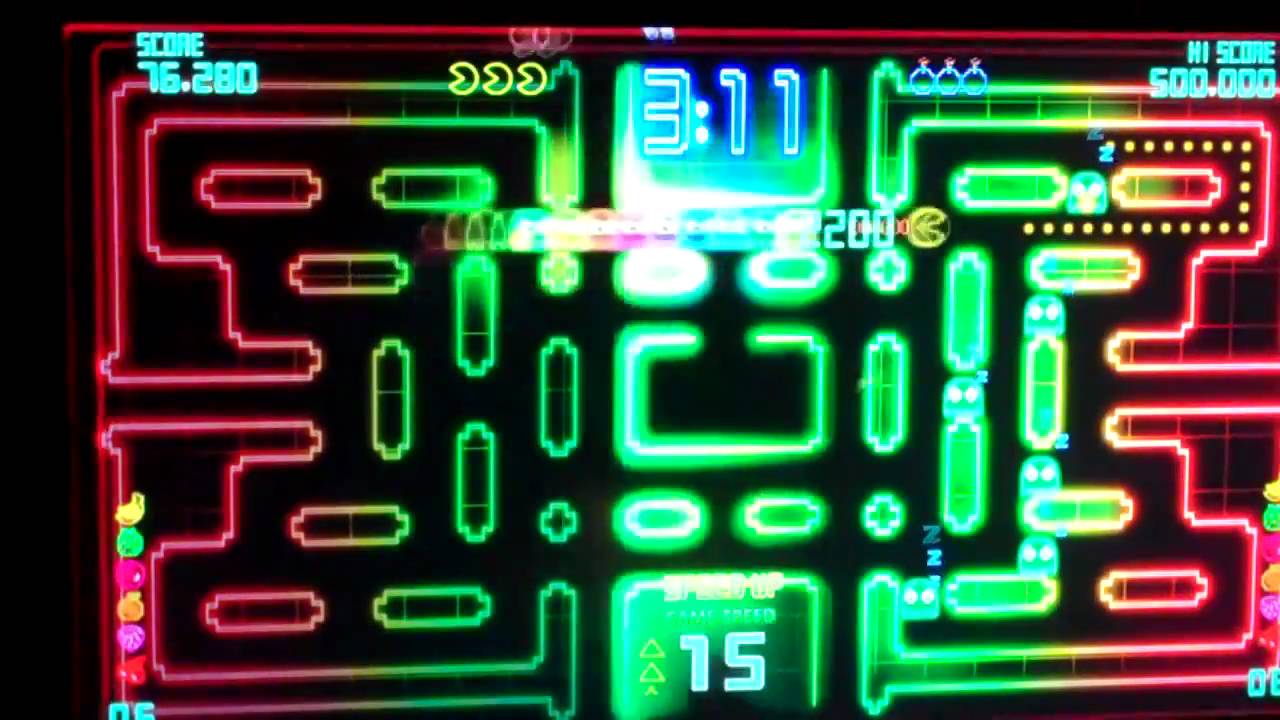 Pac Man CE DX Demo - YouTube