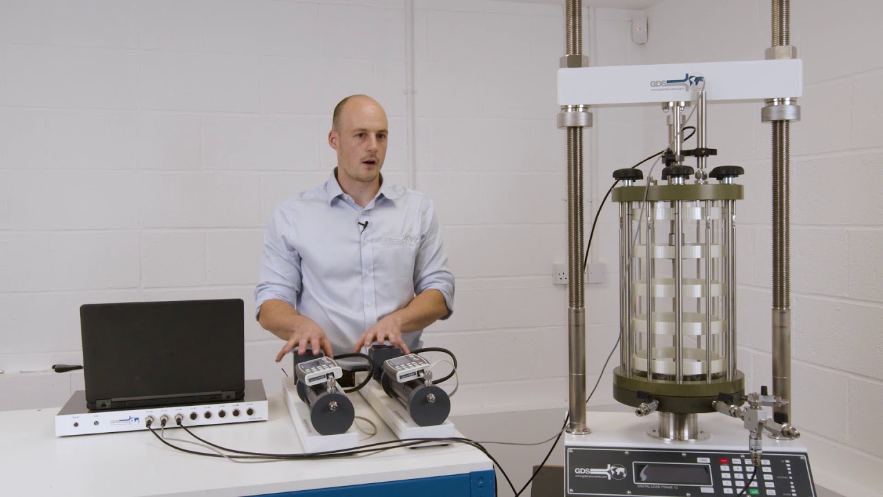 An overview of GDS Instruments Triaxial Testing Apparatus - YouTube