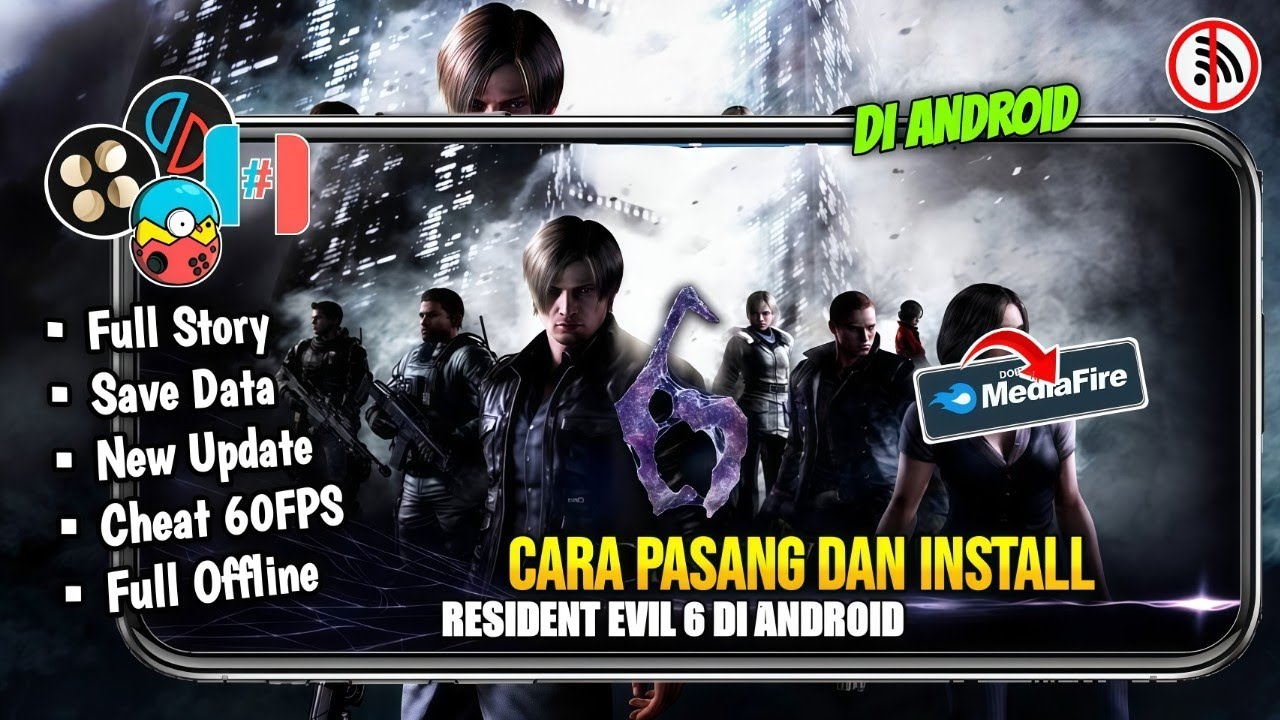 Cara Pasang Dan Main Game Resident Evil 6 Di Android Terbaru Full ...