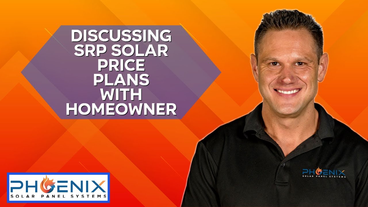 Arizona Solar - Discussing SRP Solar Price Plans With Homeowner - YouTube