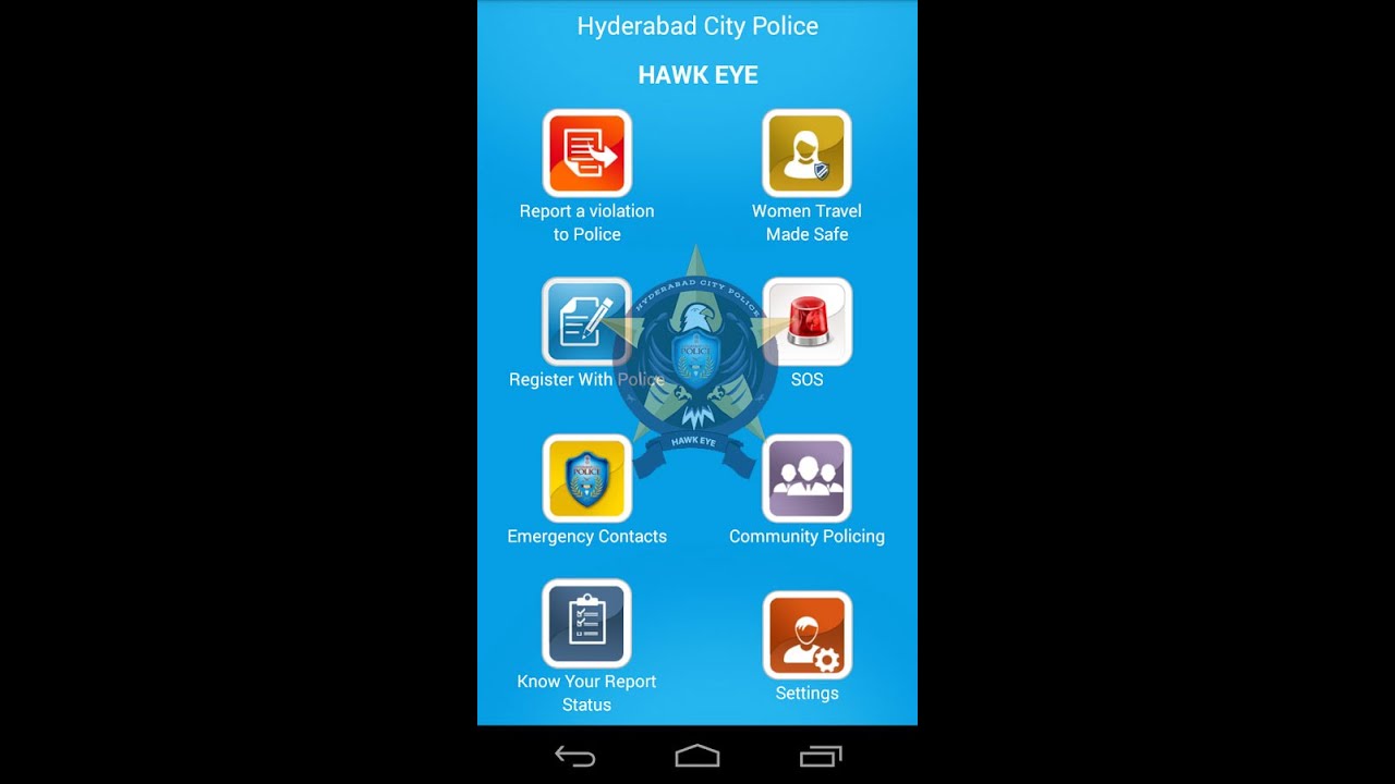 How to Use "Hawk Eye" Mobile App Launched by Hyderabad Police Launched ...