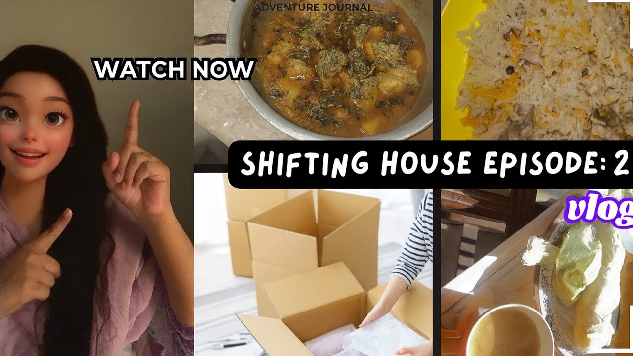 Shifting House Episode 2 | Packing Day Vlog |Busy Moving Routine - YouTube