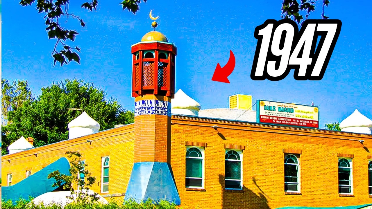 Inside The First Masjid Of California 🇺🇸 - YouTube