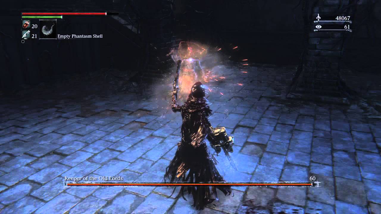 Bloodborne™ easy uncanny threaded cane dungeon crawl - YouTube