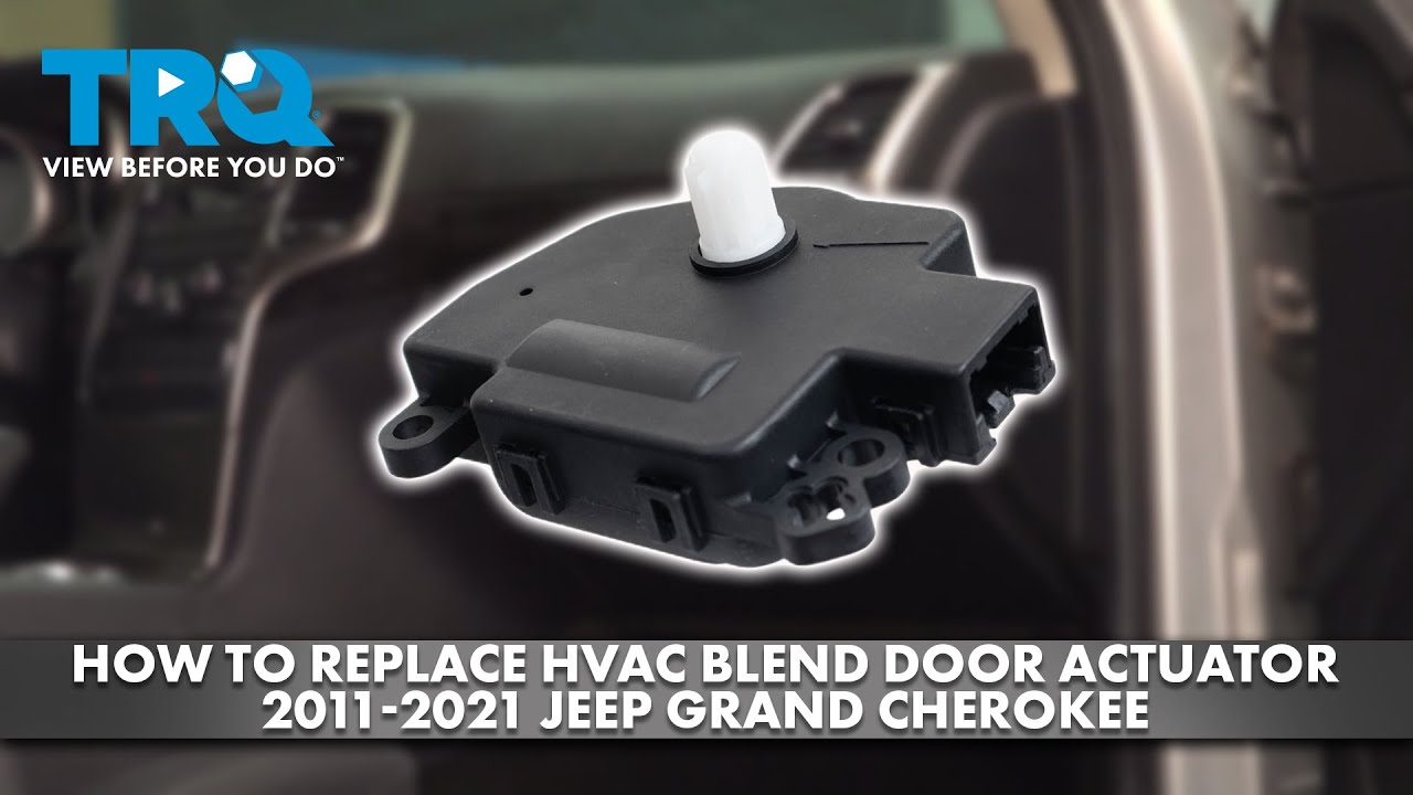 How to Replace HVAC Blend Door Actuator 2011-2021 Jeep Grand Cherokee ...