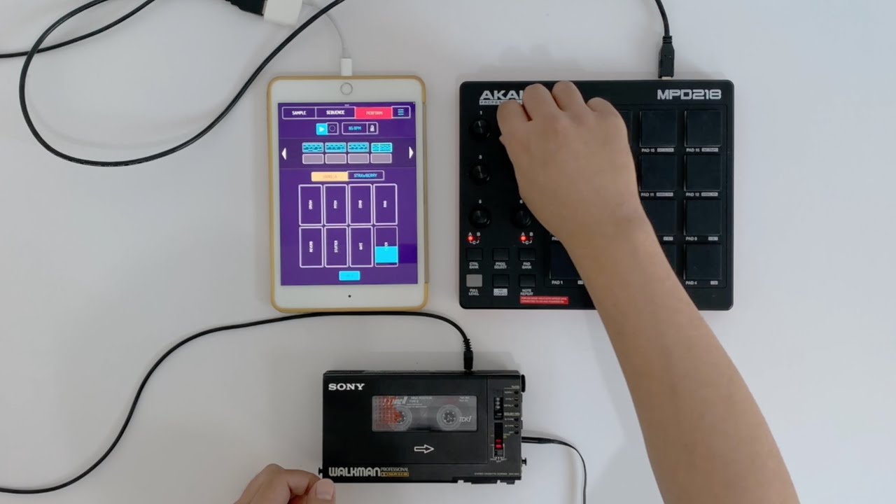 Koala Sampler • MPD 218 • Cassette Tape • Lofi Hiphop • Live Set • 2022 ...