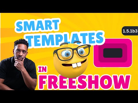 Make Smart Templates In FreeShow with Conditions