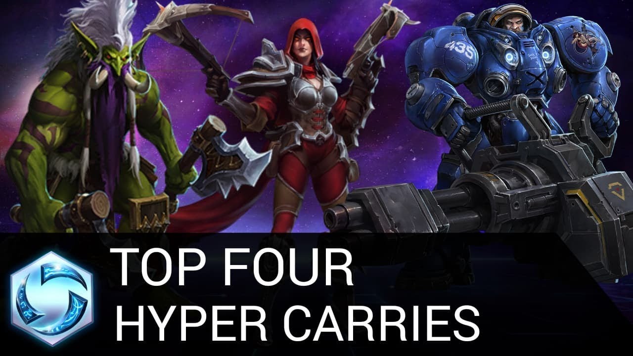 HotS Top 4 Hyper Carries - Best Auto Attack Assassins in Heroes of the ...
