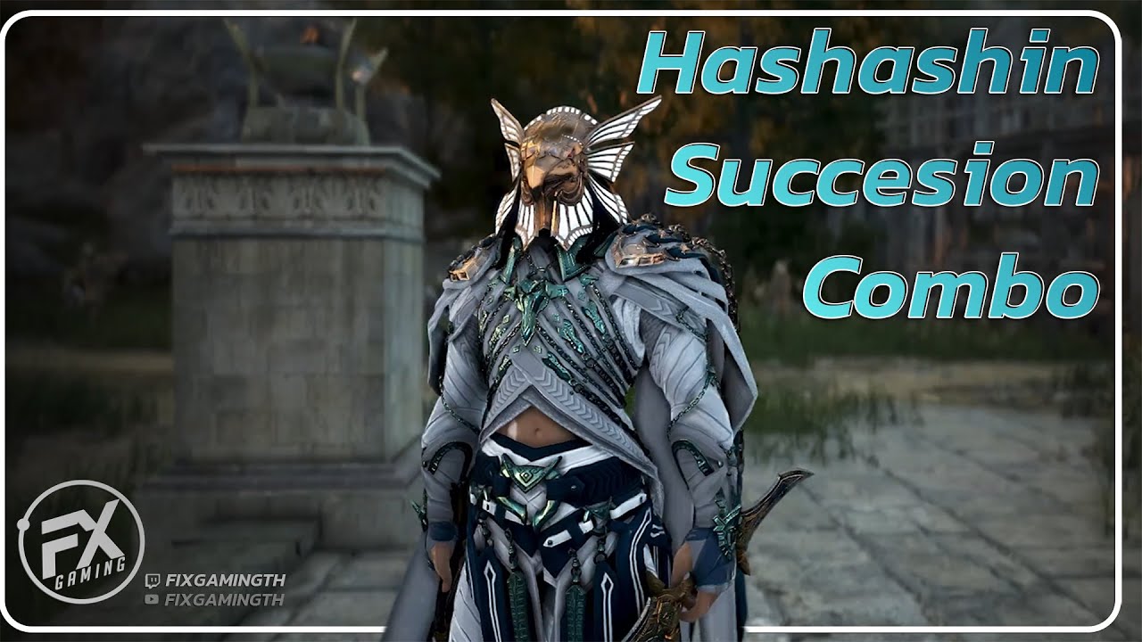 Black Desert Online [ Guide ] Hashashin Succession Gyfin Combo - YouTube