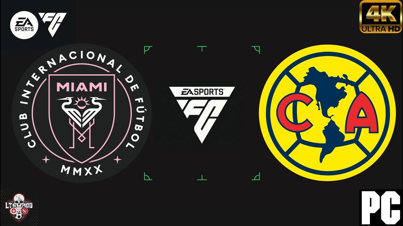 SIMULANDO | INTER MIAMI VS AMERICA | AMISTOSO [FC 24] - YouTube