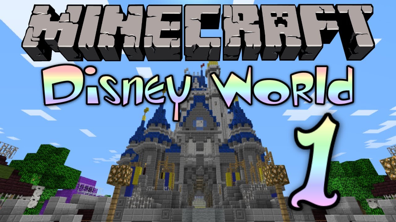 Minecraft: A Day in Disney World Part 1 - The Contemporary Resort ...