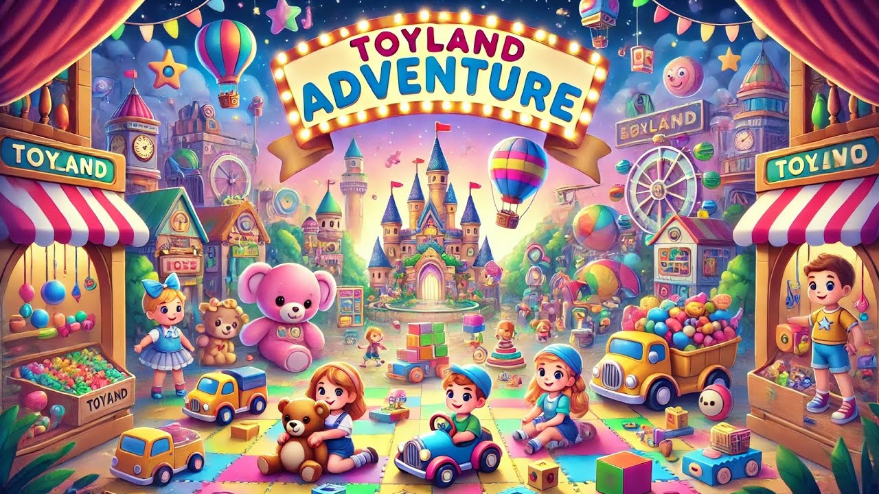 Toyland Adventure: Fun Kids Song | Best Toy Songs 2024 - YouTube