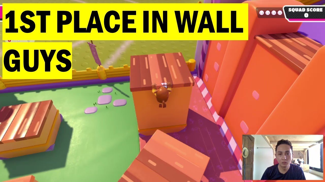 FIRST PLACE IN WALL GUYS - Fall Guys Gameplay 60fps - YouTube