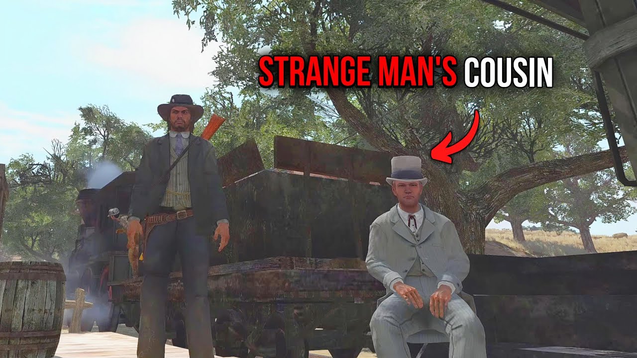 John meets Strange Man's cousin, he is very strange | Rdr1 - YouTube