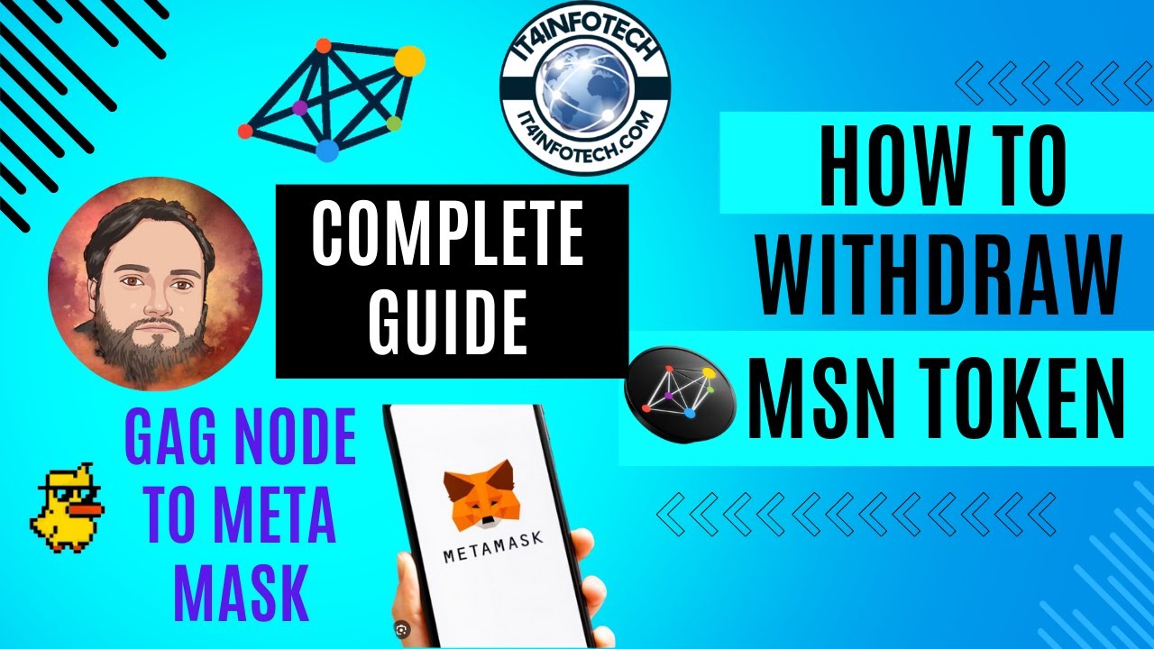 Withdraw MSN Meson Network Token in GaGa Node To Metamask || MSN Token ...