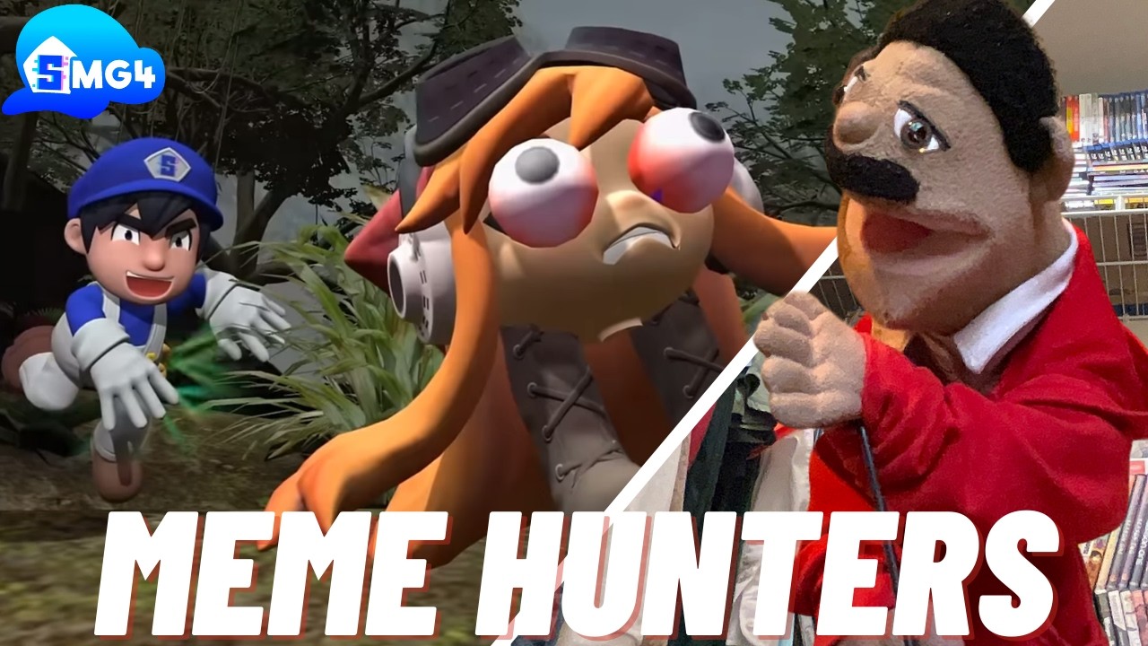 SMG4: MEME HUNTERS Reaction (Puppet Reaction) - YouTube