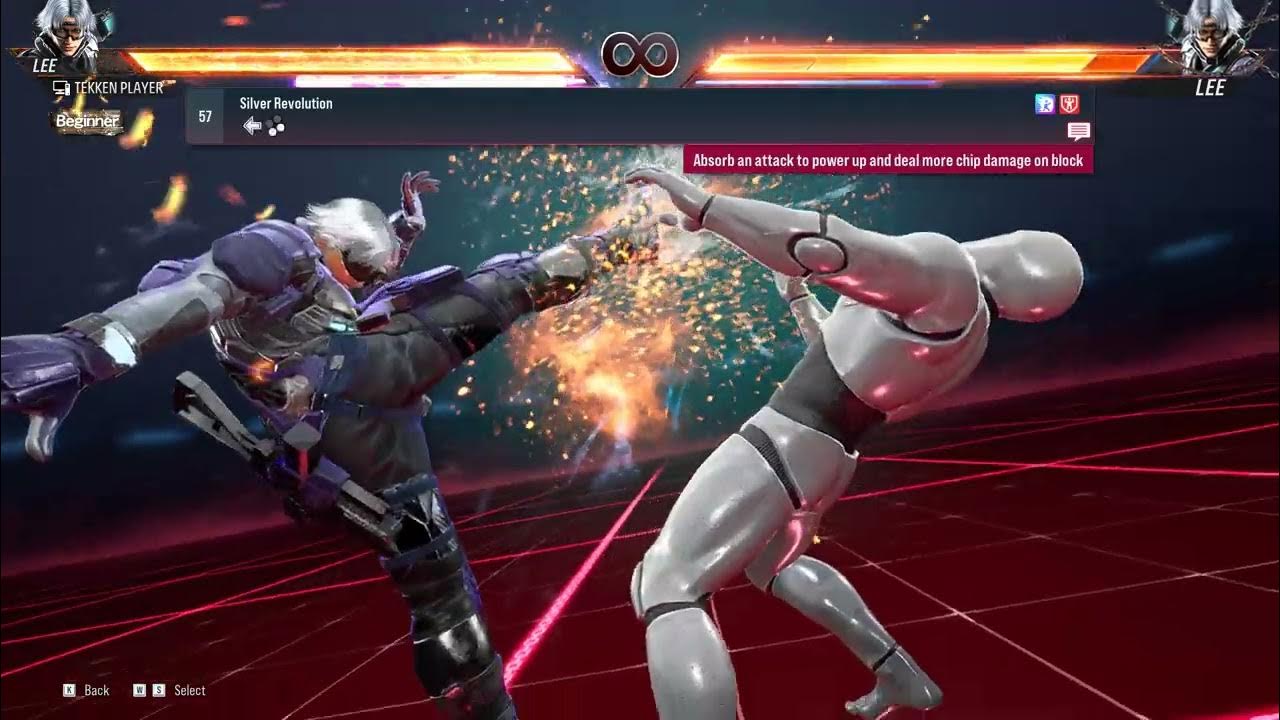 Tekken 8 - Lee Chaolan Full Move List (Launch Version) - YouTube