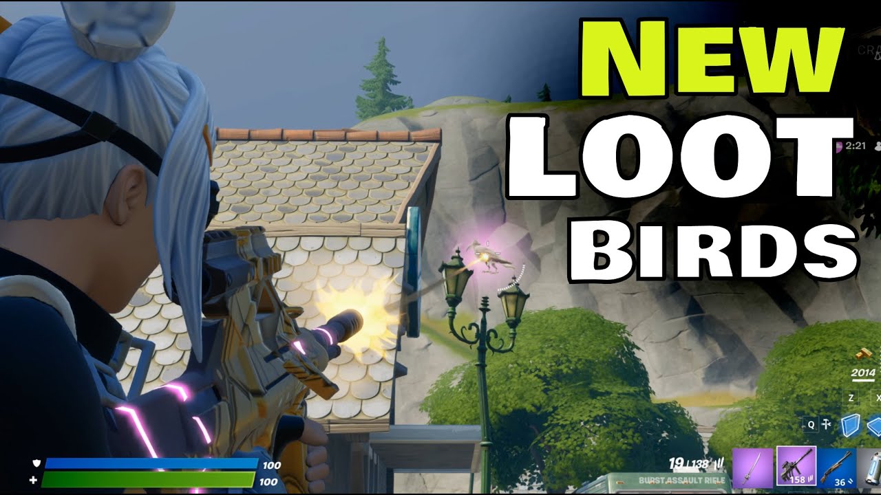 Birds are dropping loot in Fortnite, Alpha Predator, New Mythic Crow # ...