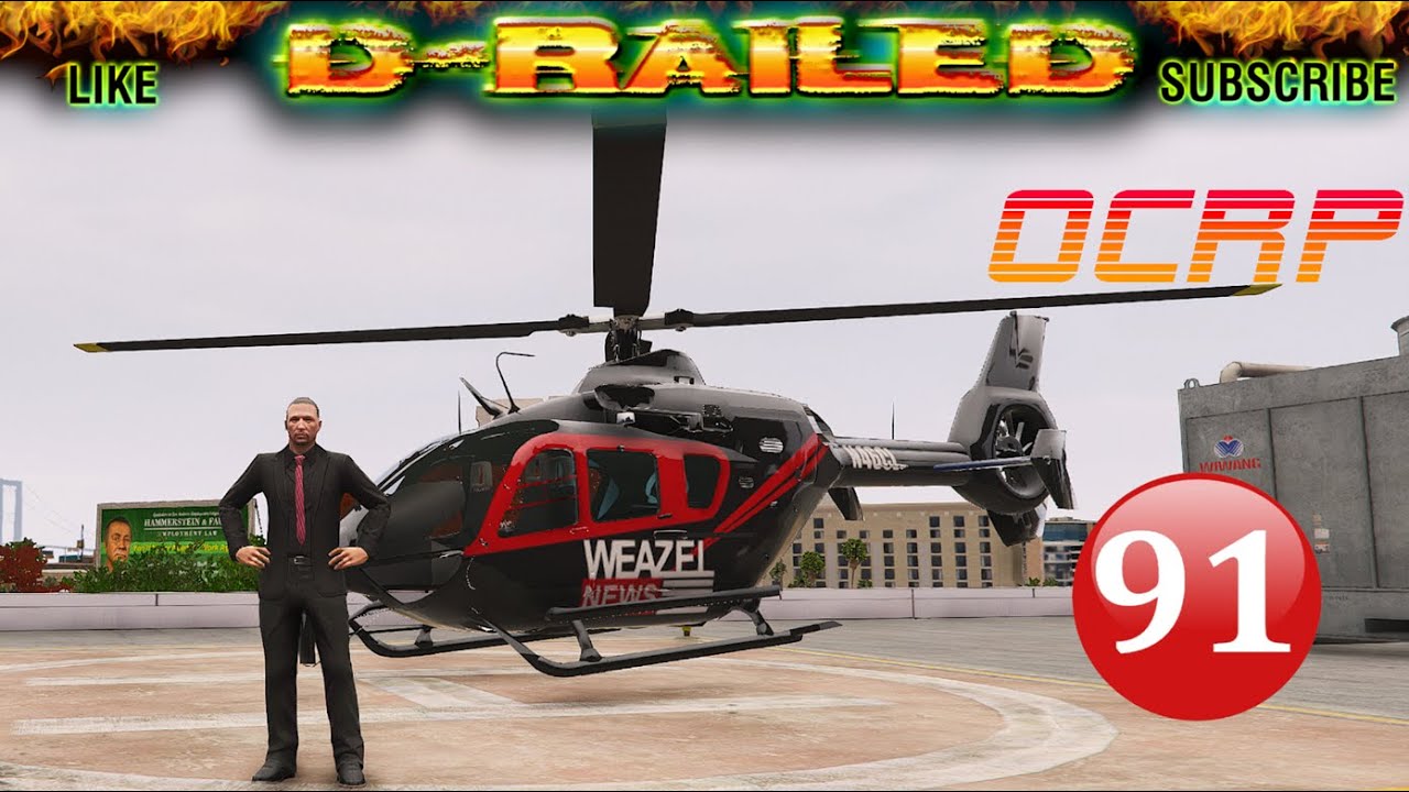 First Alert News Chopper Monday (Civilian Services) | OCRP LIVE Ep. 91 ...