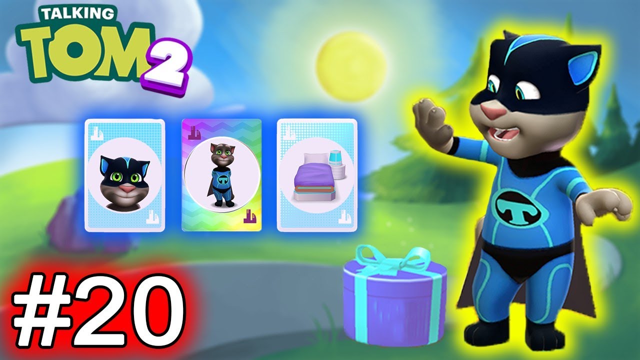 It's Superhero Time - My Talking tom - Opening Gifts - New Superhero ...