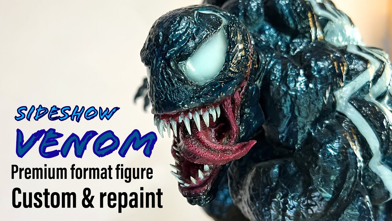 SIDESHOW VENOM PF (CUSTOM & REPAINT) - YouTube