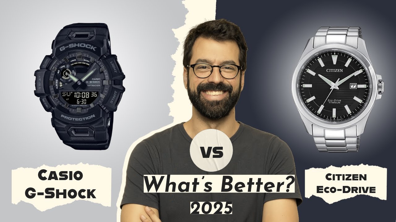 Casio G Shock VS Citizen Eco Drive In 2026 (Whats Better?) - YouTube
