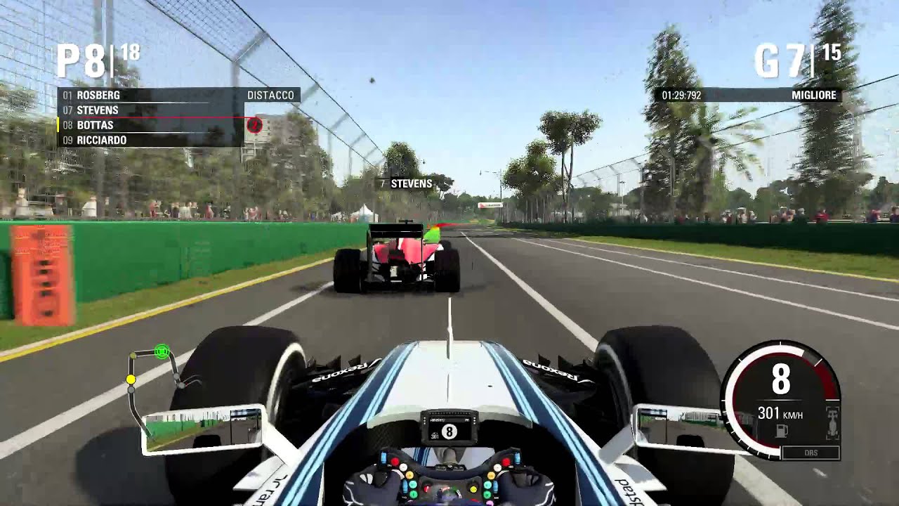 F1 2015 Gameplay Ita PC Gran Premio Melbourne Australia Leggenda - YouTube