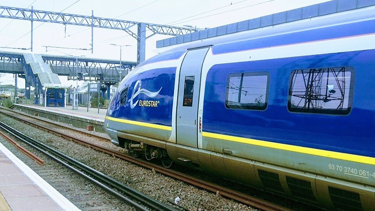 Class 374 Eurostars at Ashford International - YouTube