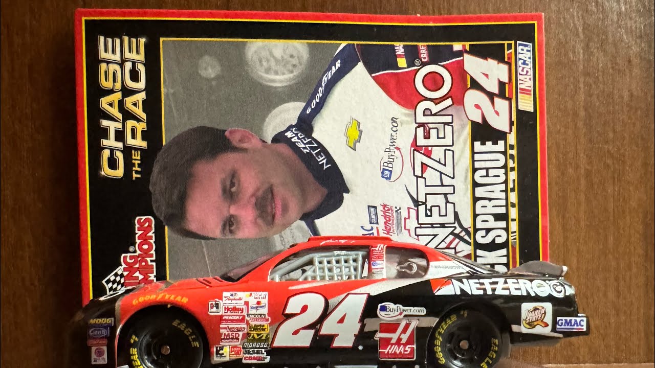 Jack Sprague 2002 Netzero 1:64 diecast review - YouTube
