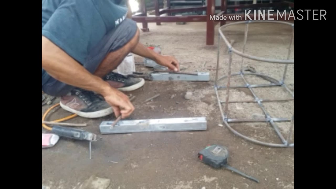 Cara Membuat Keranjang Air Galon Untuk Motor - YouTube