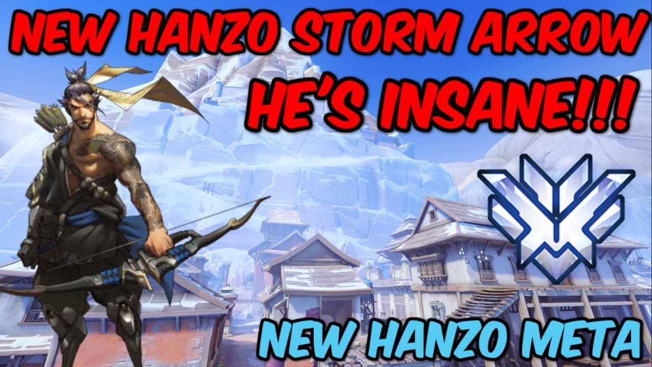HANZO IS META!? NEW STORM ARROW IS OP! Genji is DEAD! (Genji/Tracer ...