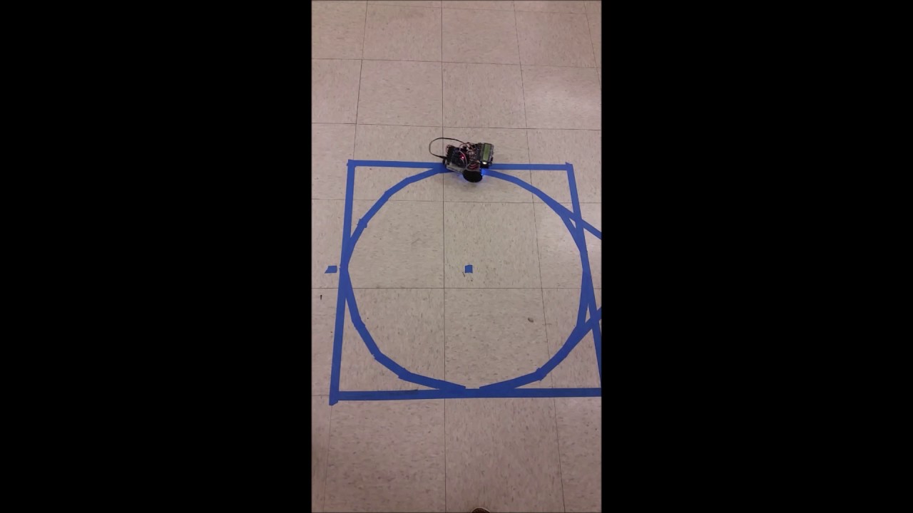 "Lab 1 - Motion Tasks" Task 3: Clockwise Circle - YouTube