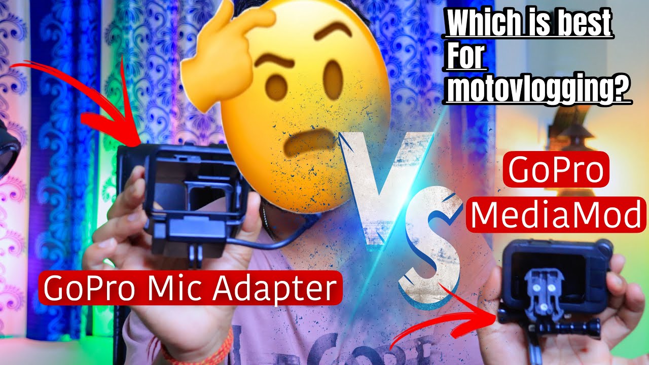 GoPro Media Mod Vs GoPro Mic Adapter | Which is best for Moto vlogging ...
