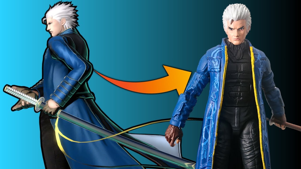 DEVIL MAY CRY VERGIL CUSTOM ACTION FIGURE TUTORIAL - YouTube