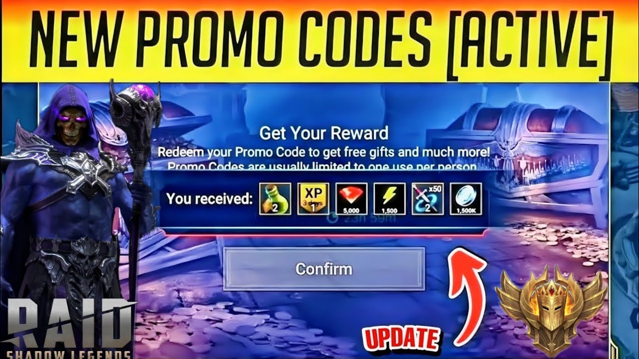 New all working codes Raid Shadow Legends Promo Codes 2024 - Raid ...